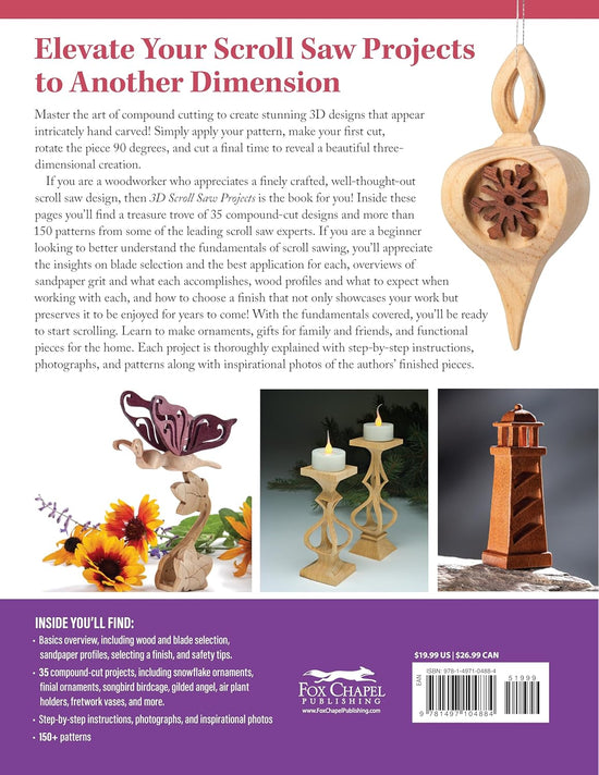 3D Scroll Saw Projects | Fox Chapel Publishing Co.