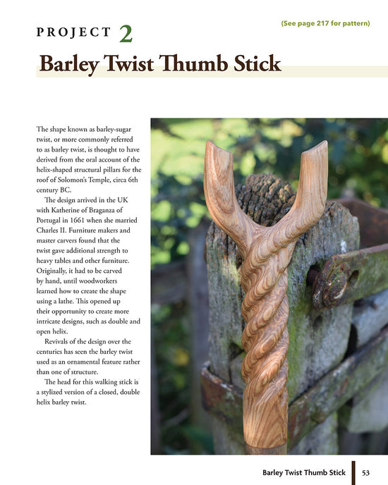 Carving Creative Walking Sticks and Canes