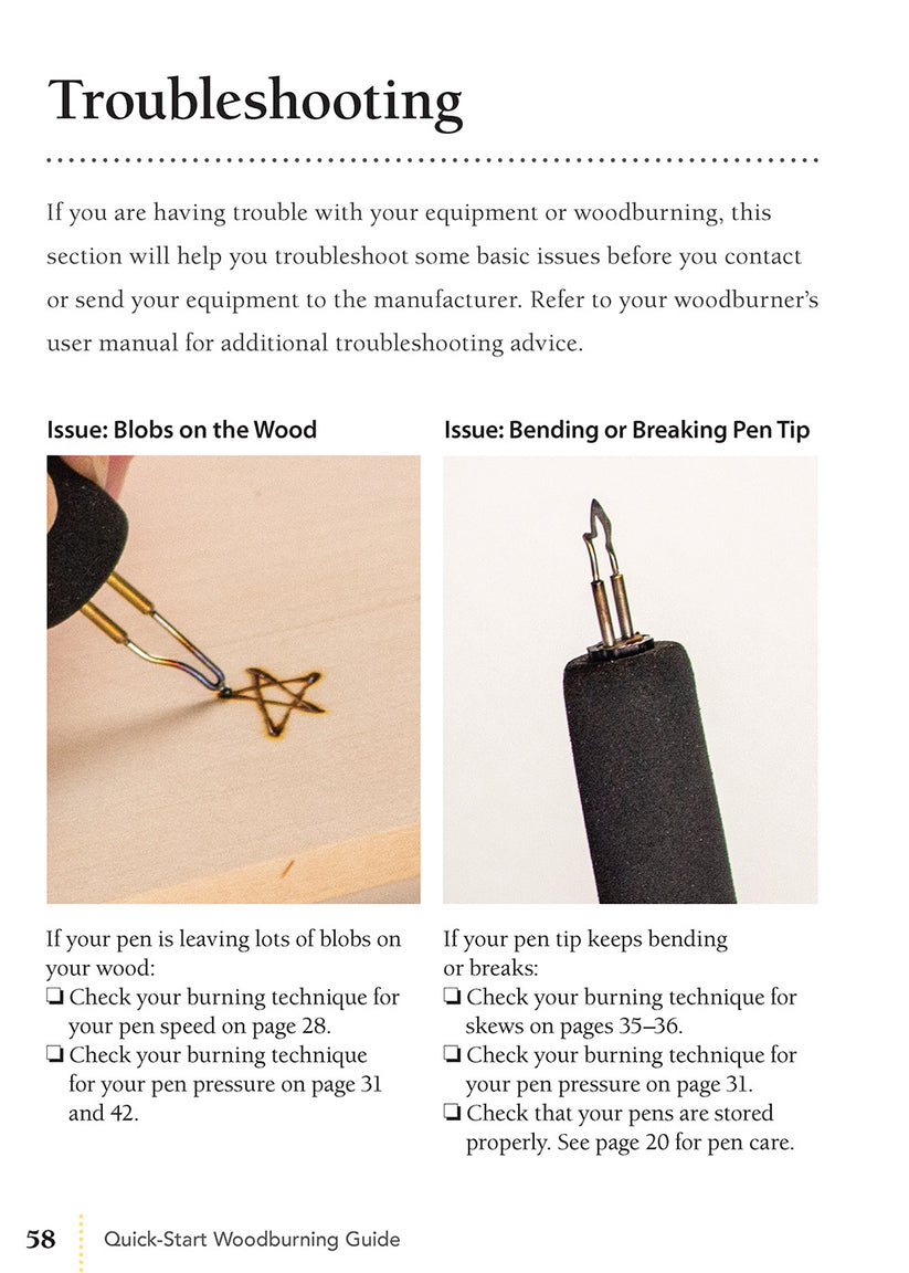 Quick-Start Woodburning Guide | Fox Chapel Publishing Co.