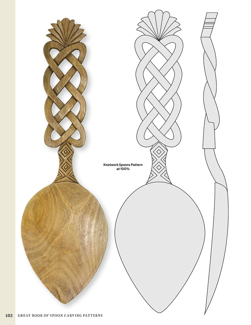 Great Book of Spoon Carving Patterns | Fox Chapel Publishing Co.