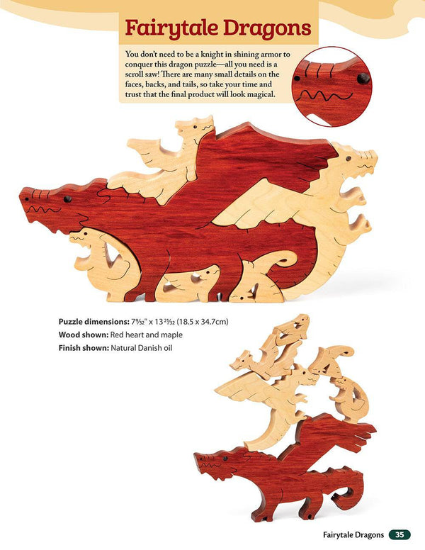 20-Minute Scroll Saw Puzzles | Fox Chapel Publishing Co.