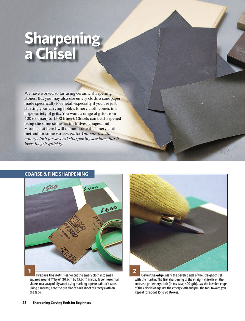 Sharpening Carving Tools for Beginners | Fox Chapel Publishing Co.