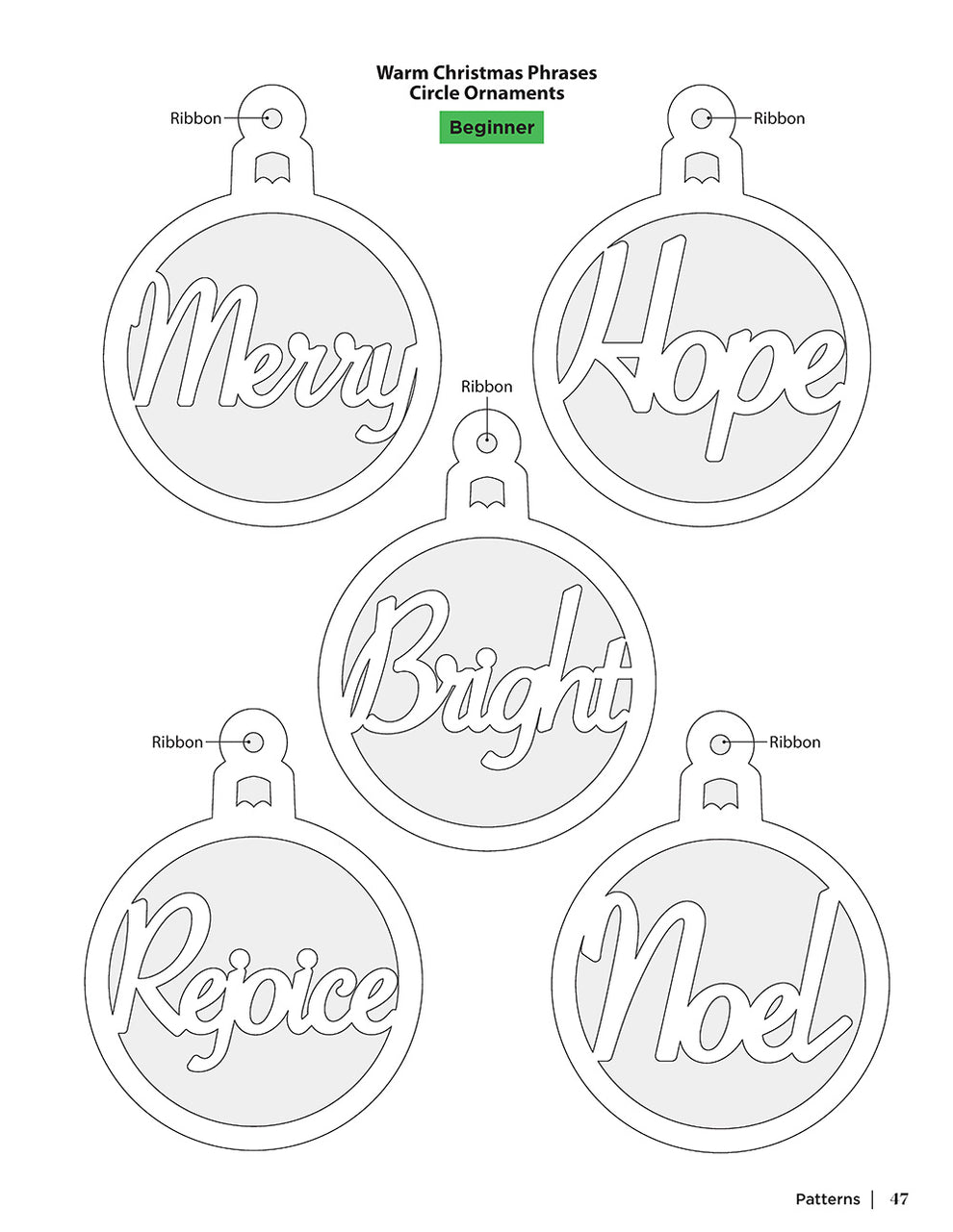 Holiday Scroll Saw Ornaments | Fox Chapel Publishing Co.