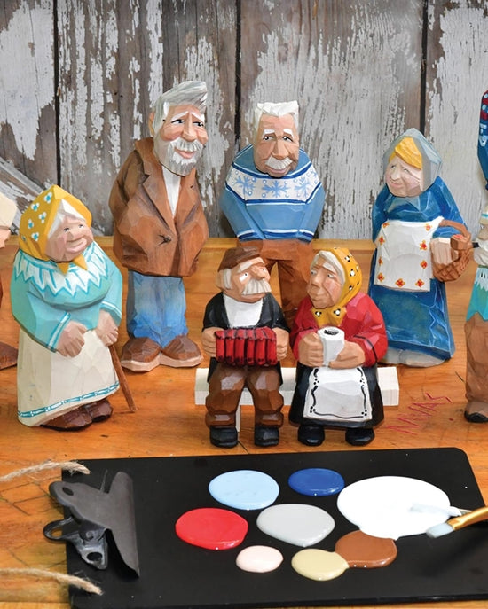 Learn to Whittle Fascinating People in Wood | Fox Chapel Publishing Co.