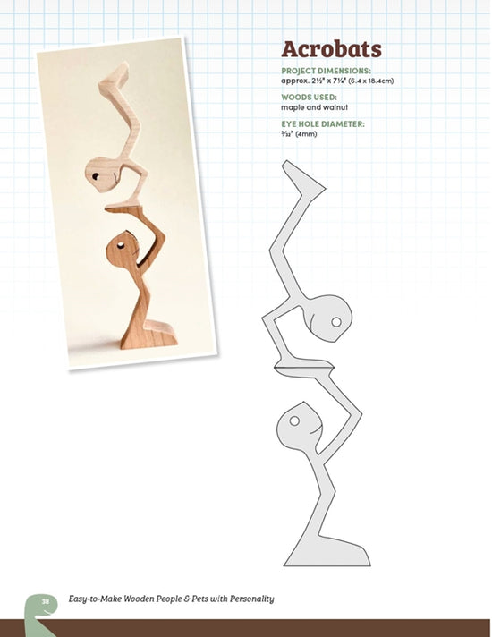 Easy-to-Make Wooden People & Pets with Personality | Fox Chapel ...