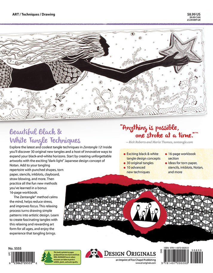 Zentangle 12, Workbook Edition | Fox Chapel Publishing Co.