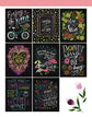 Chalk-Style Expressions Coloring Book – Fox Chapel Publishing Co.