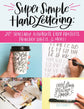 Super Simple Hand Lettering – Fox Chapel Publishing Co.