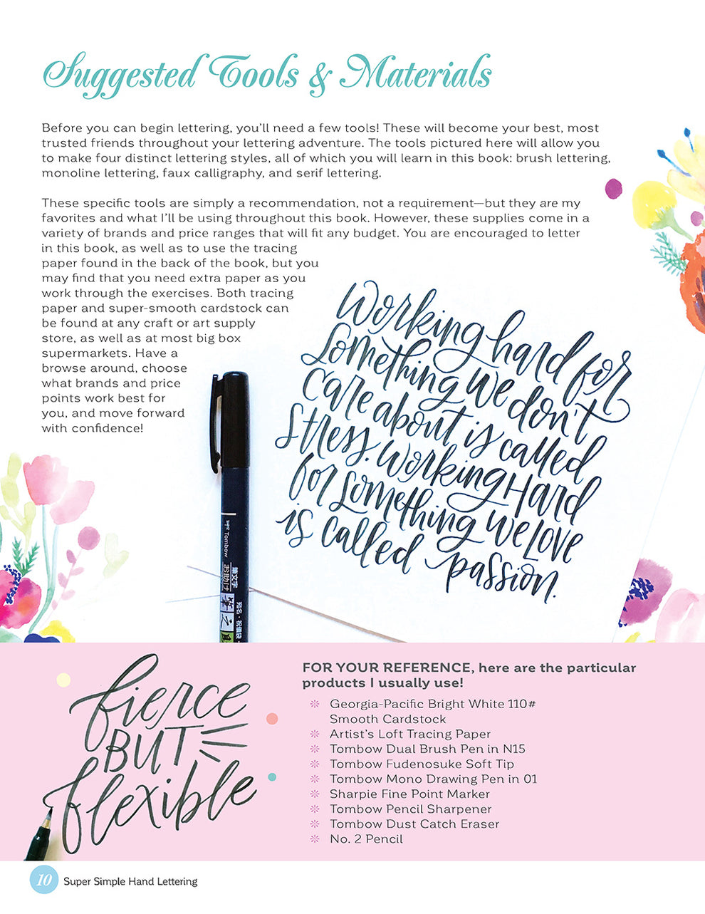 Super Simple Hand Lettering | Fox Chapel Publishing Co.