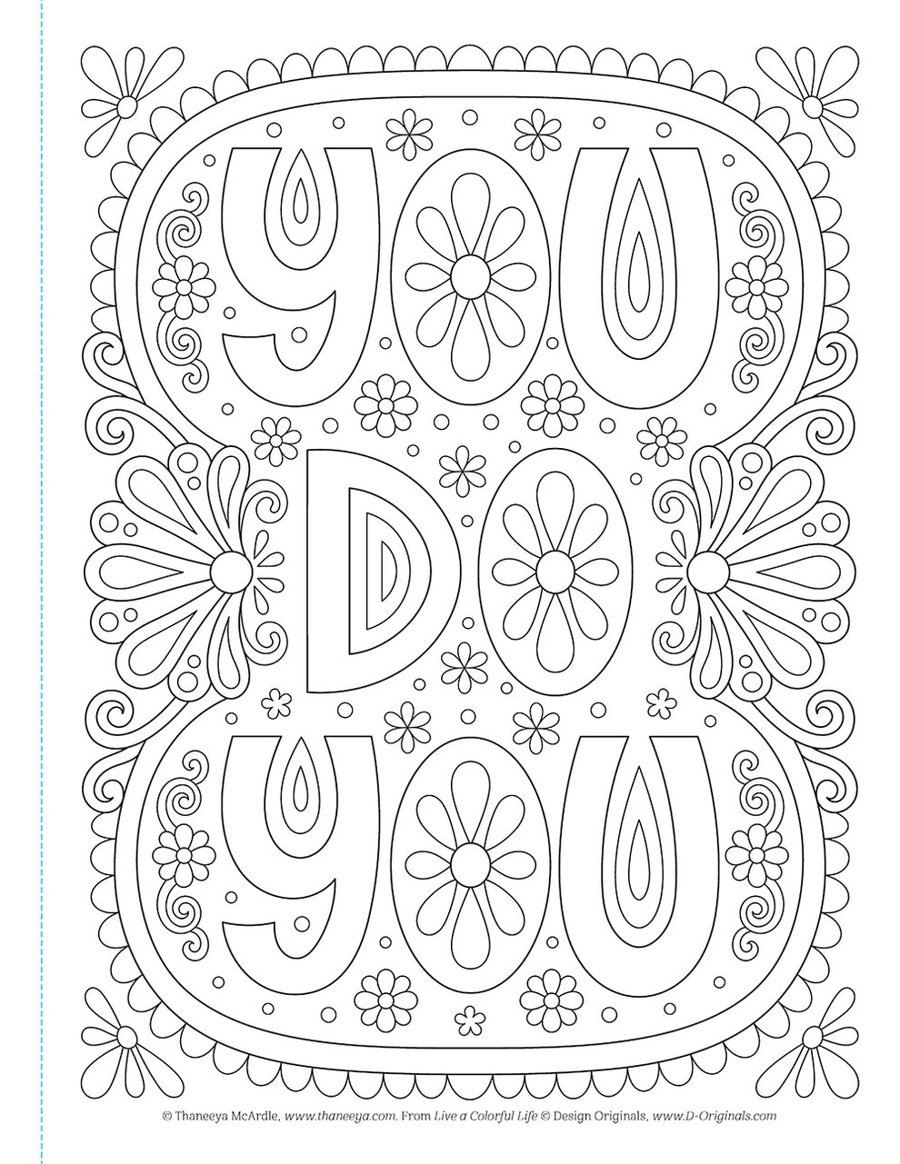 Live a Colorful Life Coloring Book | Fox Chapel Publishing Co.