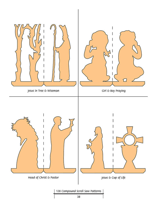 128 Compound Scroll Saw Patterns – Fox Chapel Publishing Co.