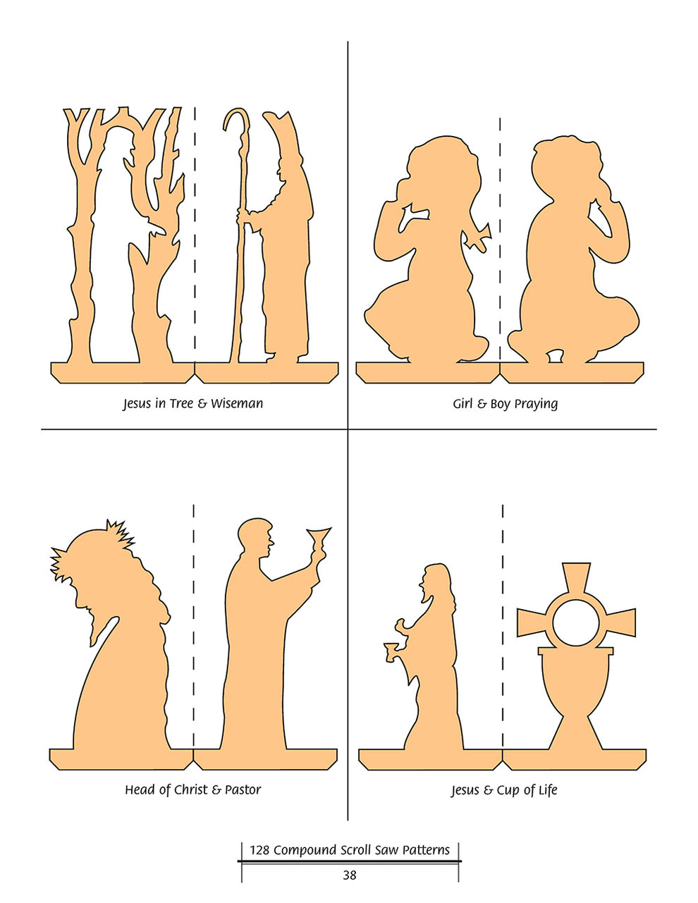 128 Compound Scroll Saw Patterns | Fox Chapel Publishing Co.