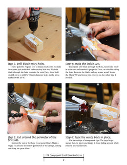 128 Compound Scroll Saw Patterns | Fox Chapel Publishing Co.