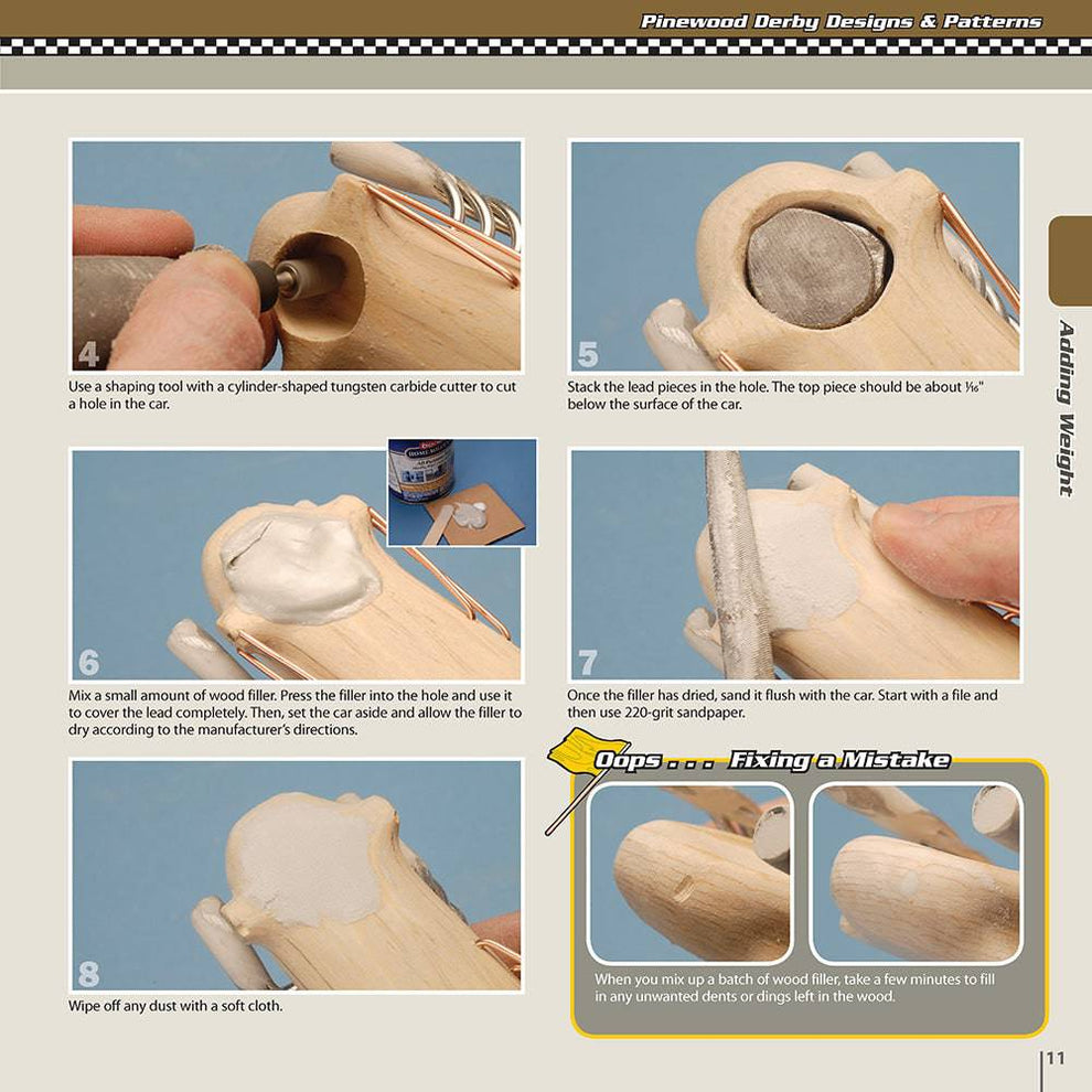 Pinewood Derby Designs & Patterns – Fox Chapel Publishing Co.