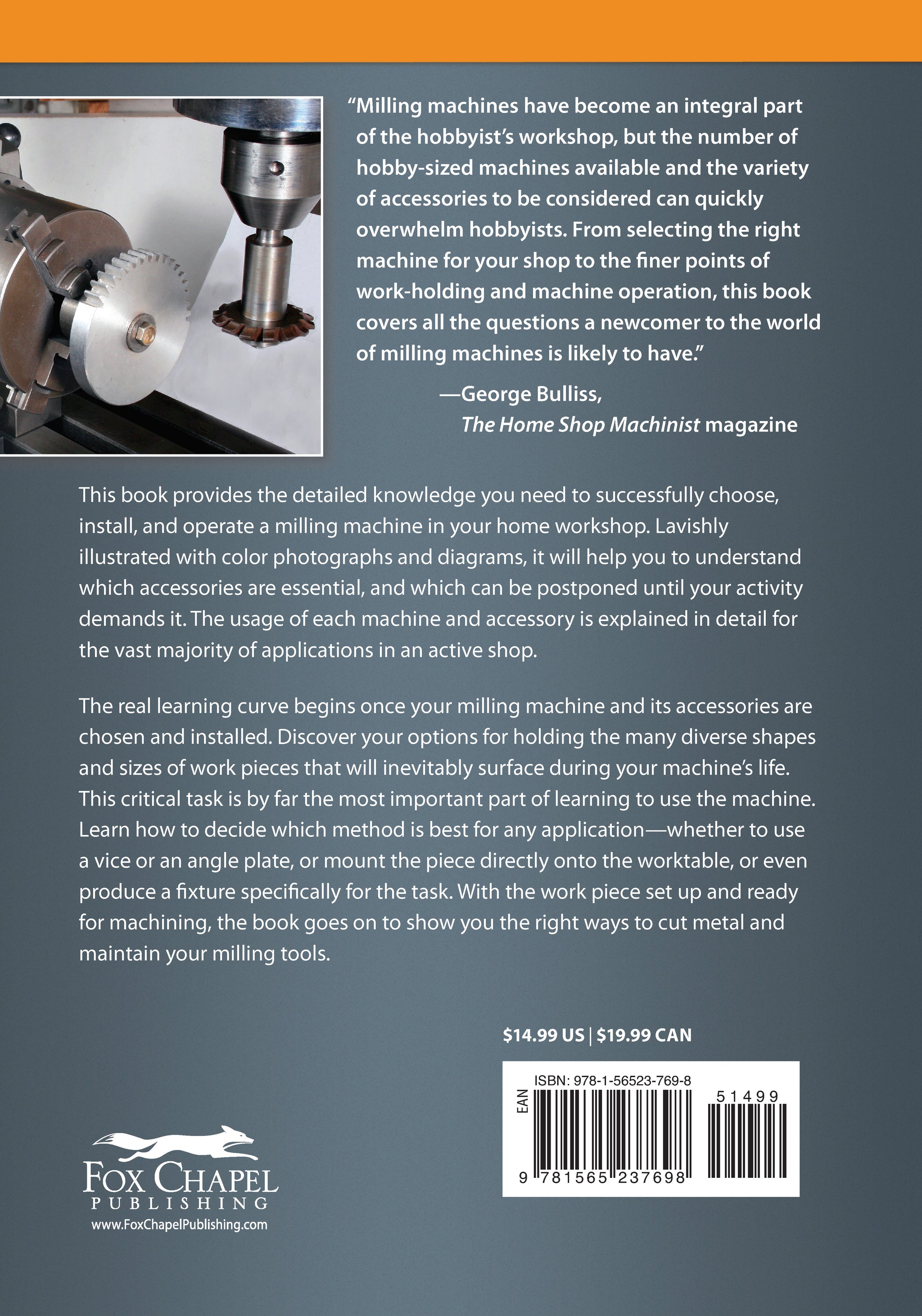 The Milling Machine for Home Machinists | Fox Chapel Publishing Co.