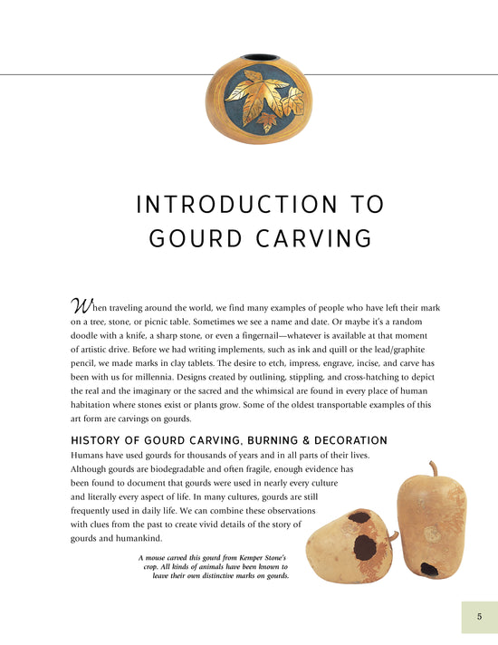 Complete Book of Gourd Carving, Revised & Expanded | Fox Chapel ...