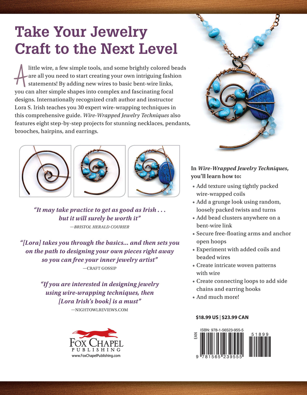 Wire-Wrapped Jewelry Techniques – Fox Chapel Publishing Co.