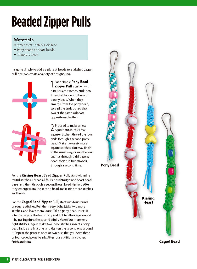 Plastic Lace Crafts for Beginners