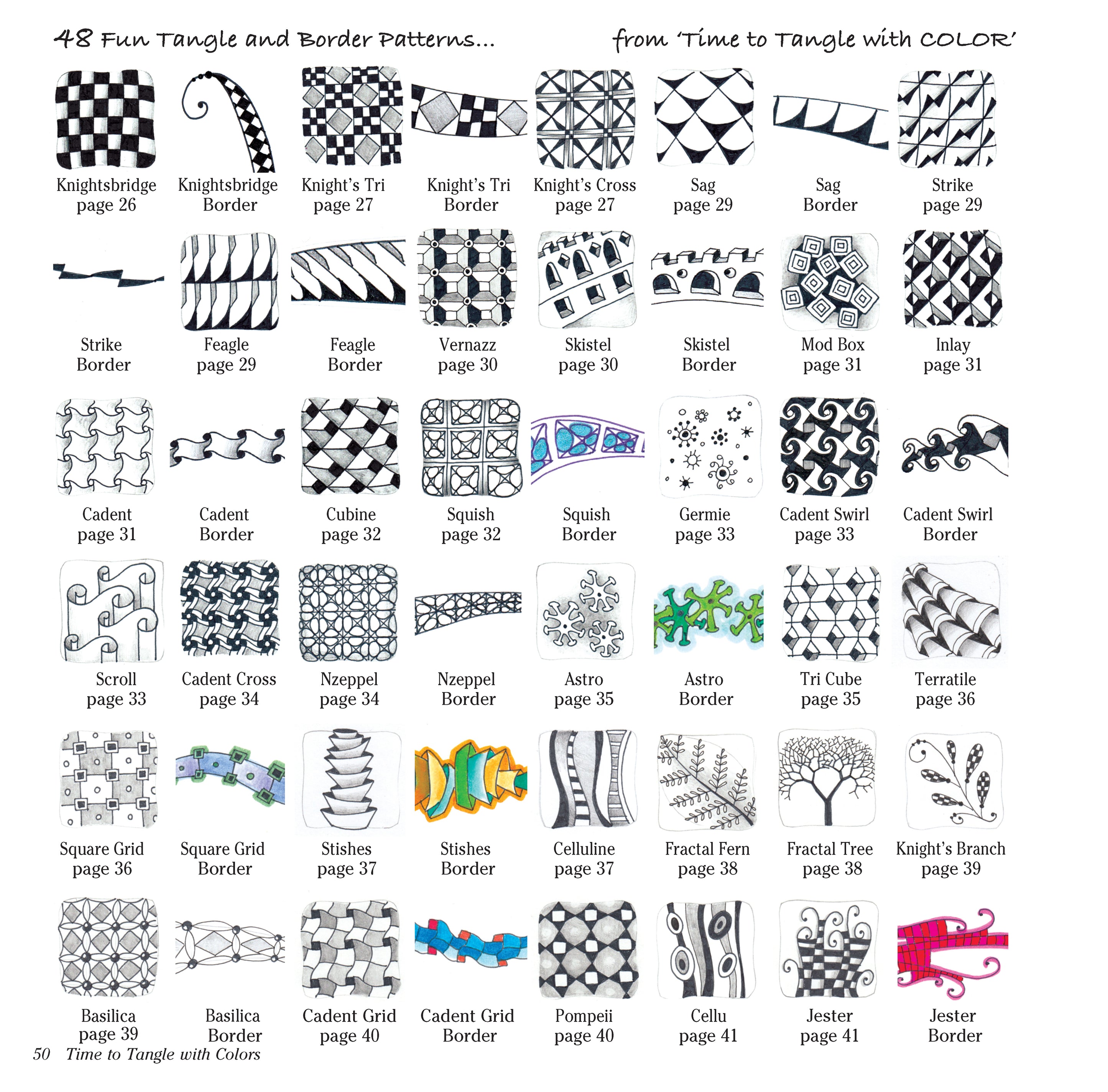 Time to Tangle with Colors | Fox Chapel Publishing Co.