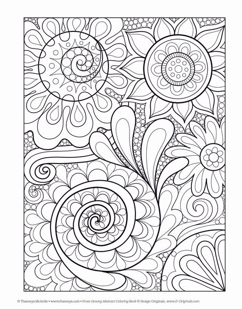 Groovy Abstract Coloring Book | Fox Chapel Publishing Co.