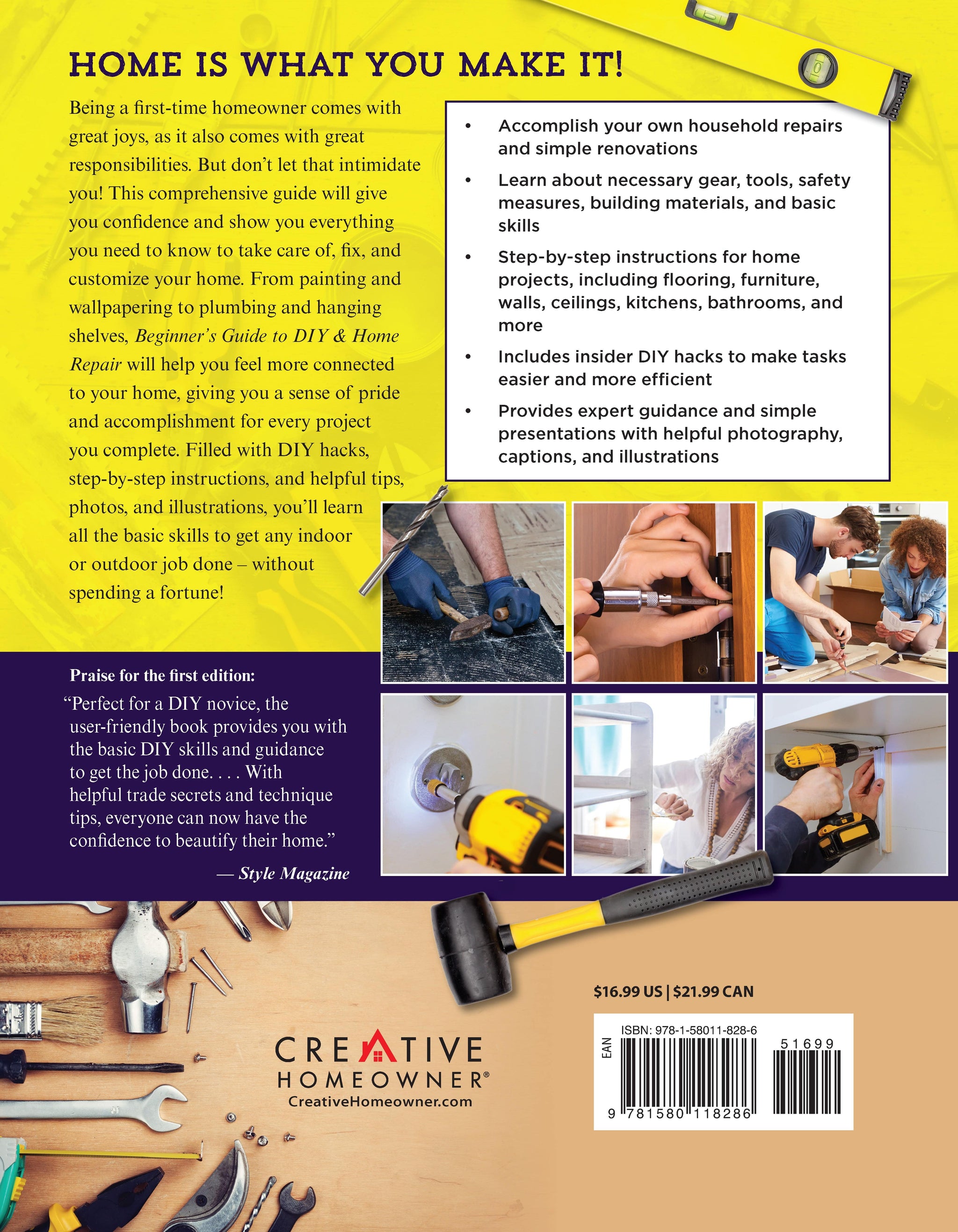 Beginner's Guide to DIY & Home Repair – Fox Chapel Publishing Co.