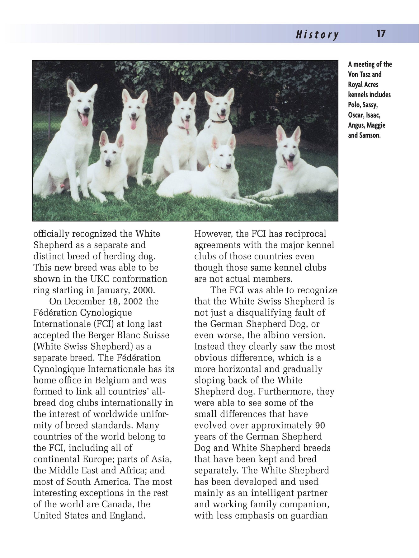 White Shepherd – Fox Chapel Publishing Co.