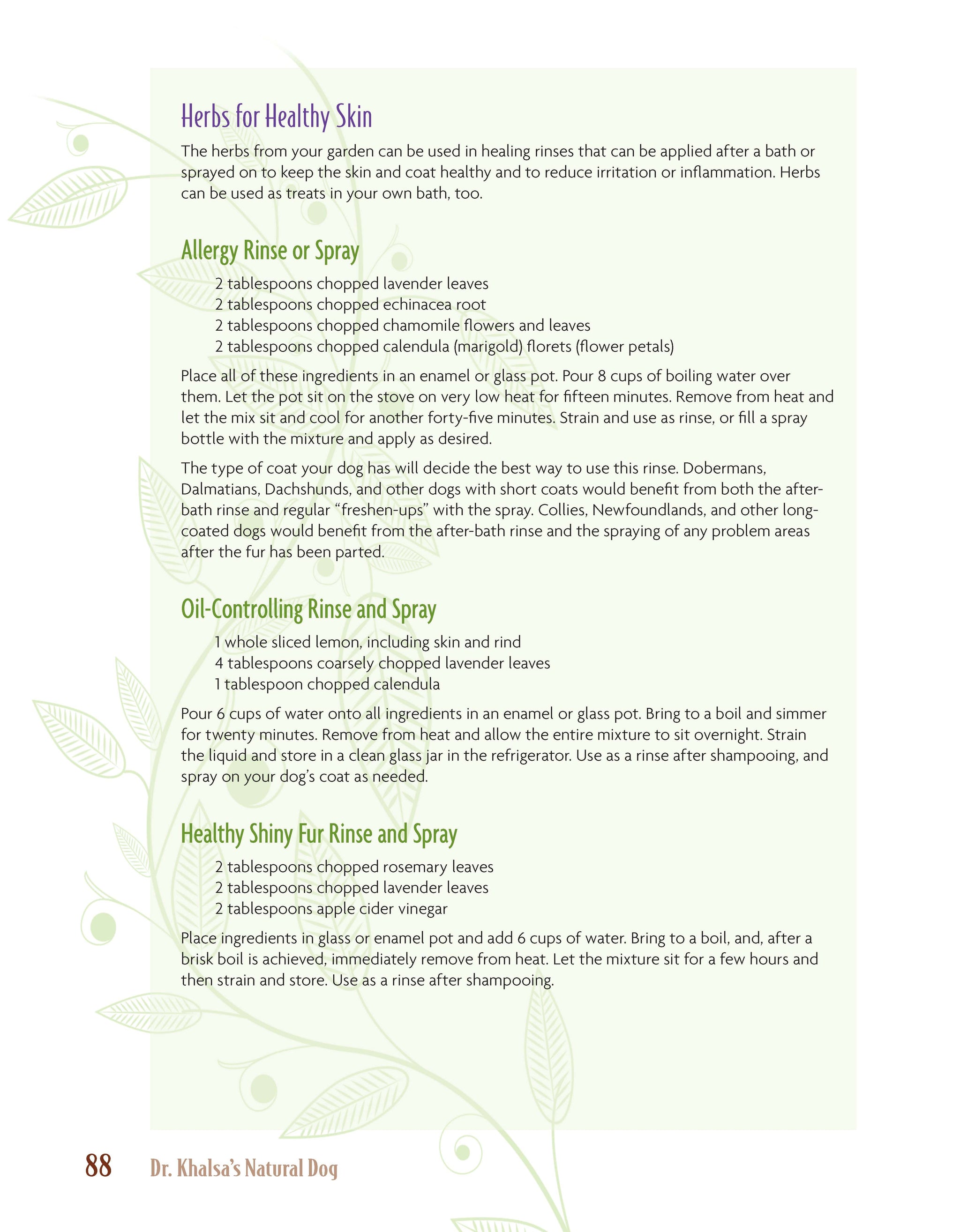 Dr. Khalsa's Natural Dog – Fox Chapel Publishing Co.