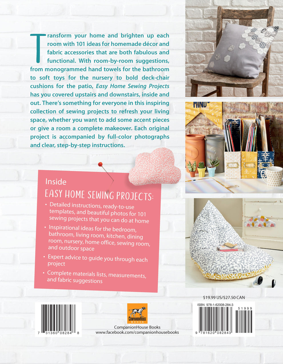 Easy Home Sewing Projects – Fox Chapel Publishing Co.