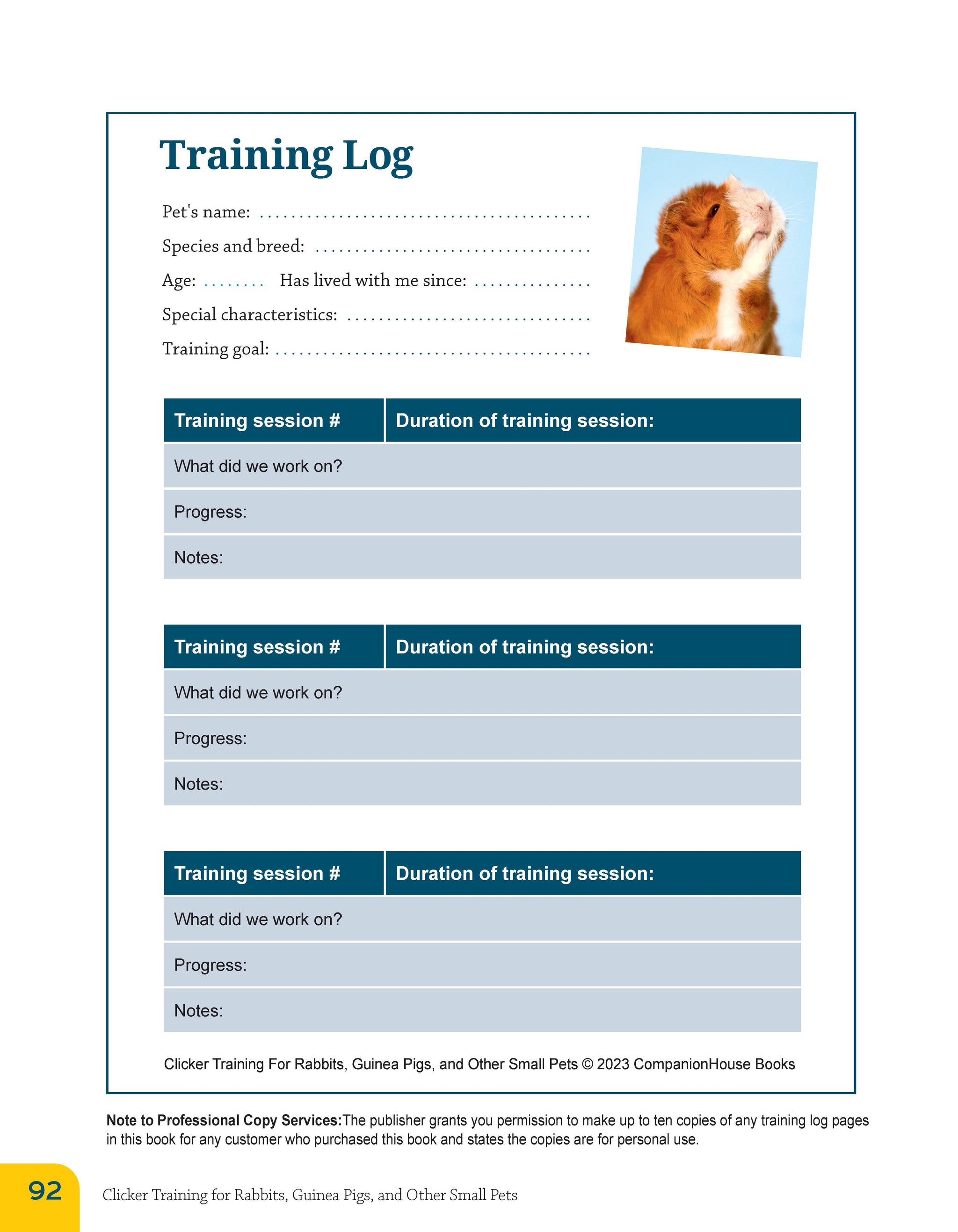 Clicker Training for Rabbits, Guinea Pigs, and Other Small Pets – Fox ...