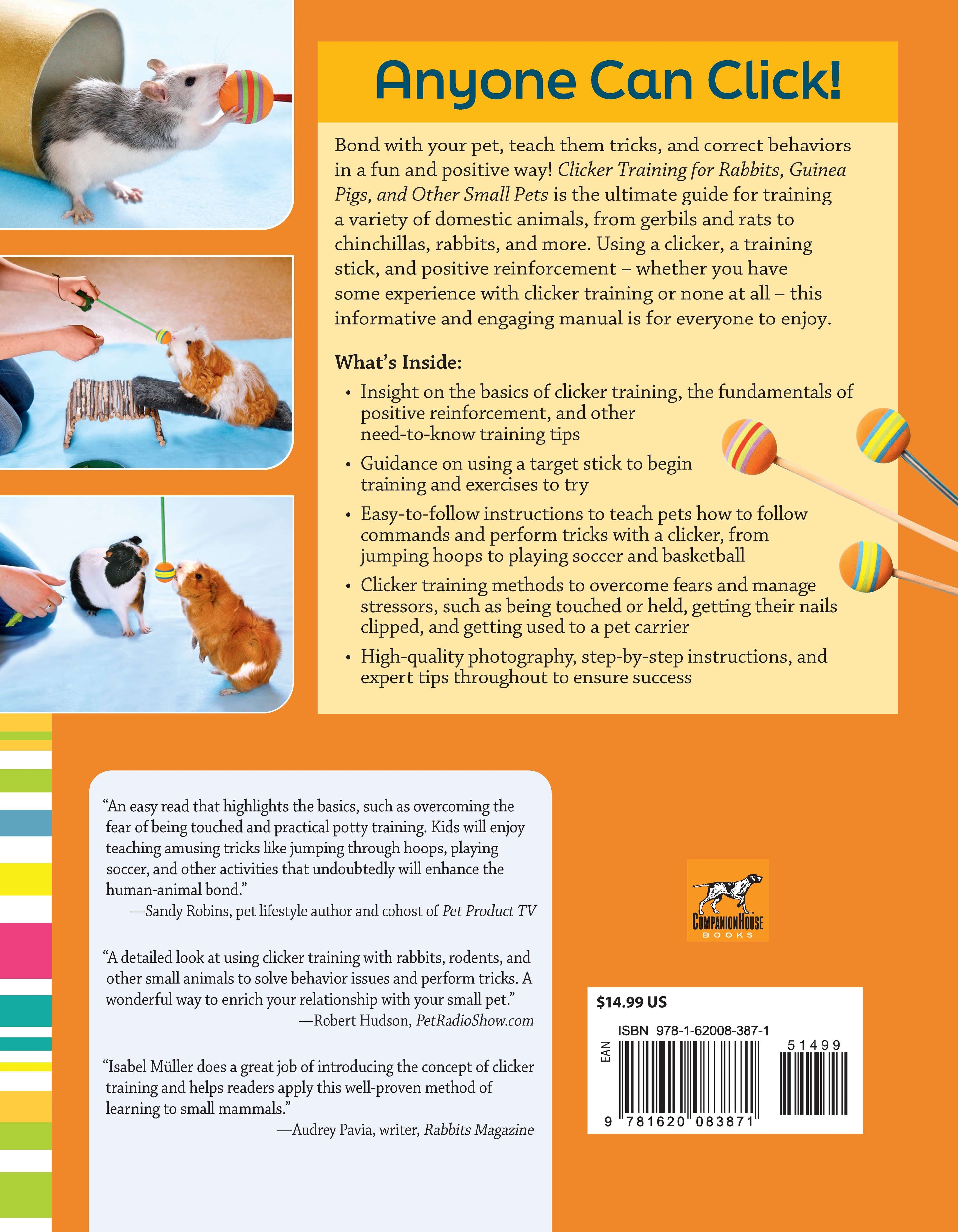 Clicker Training for Rabbits, Guinea Pigs, and Other Small Pets – Fox ...