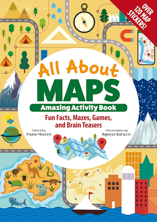 All About Maps Amazing Activity Book | Fox Chapel Publishing Co.