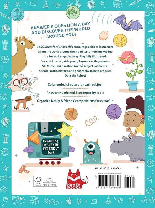 365 Quizzes for Curious Kids – Fox Chapel Publishing Co.