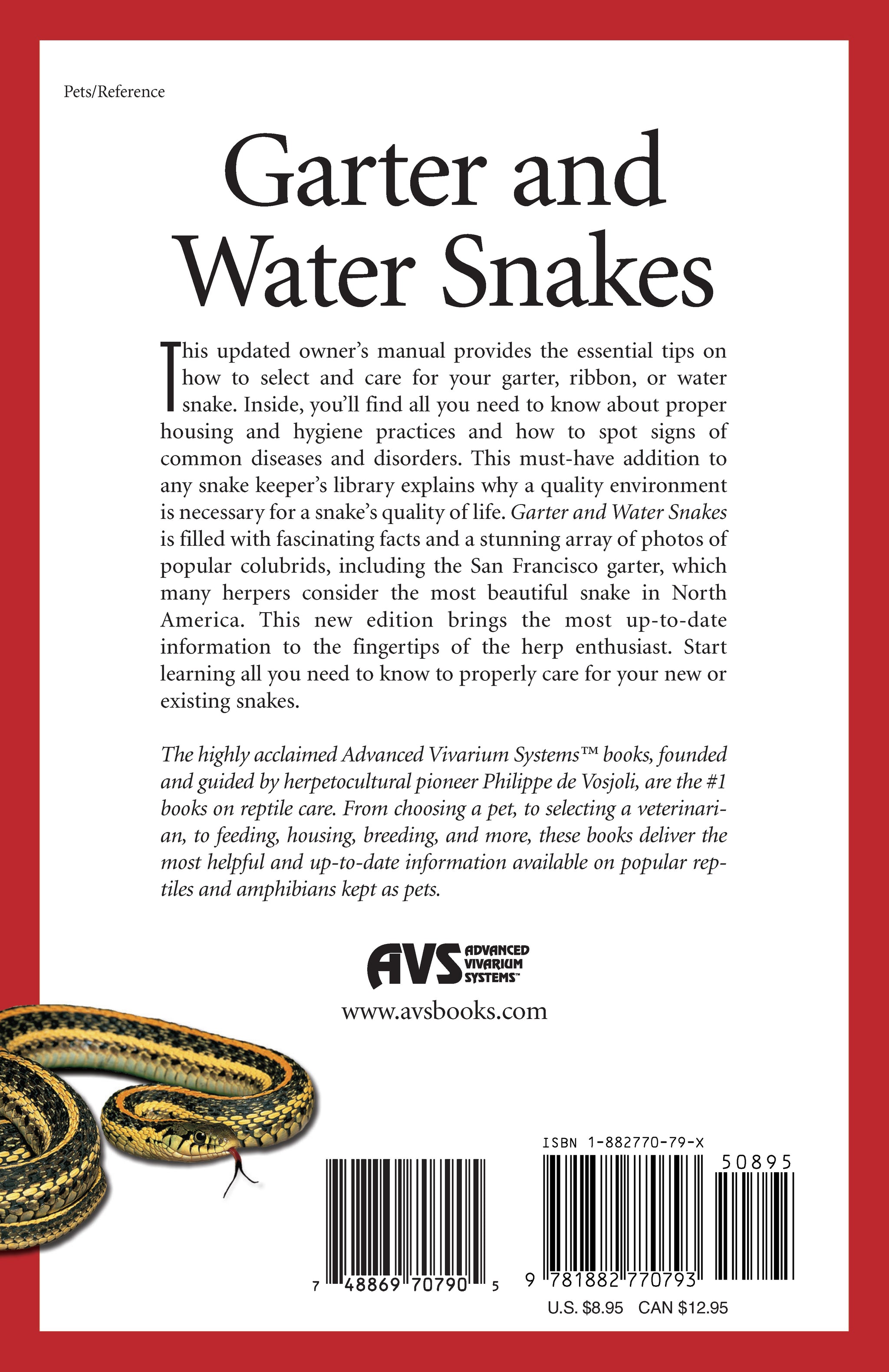 Garter Snakes and Water Snakes | Fox Chapel Publishing Co.