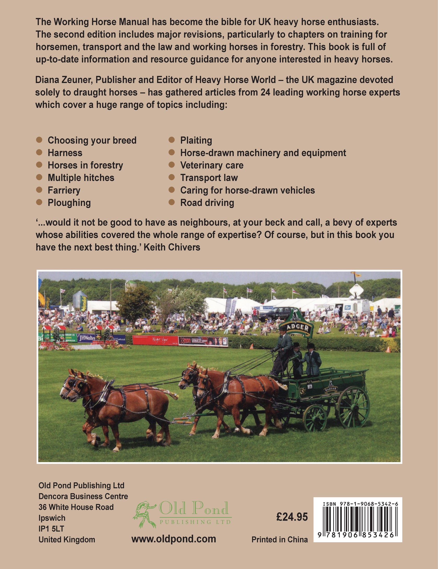 The Working Horse Manual | Fox Chapel Publishing Co.