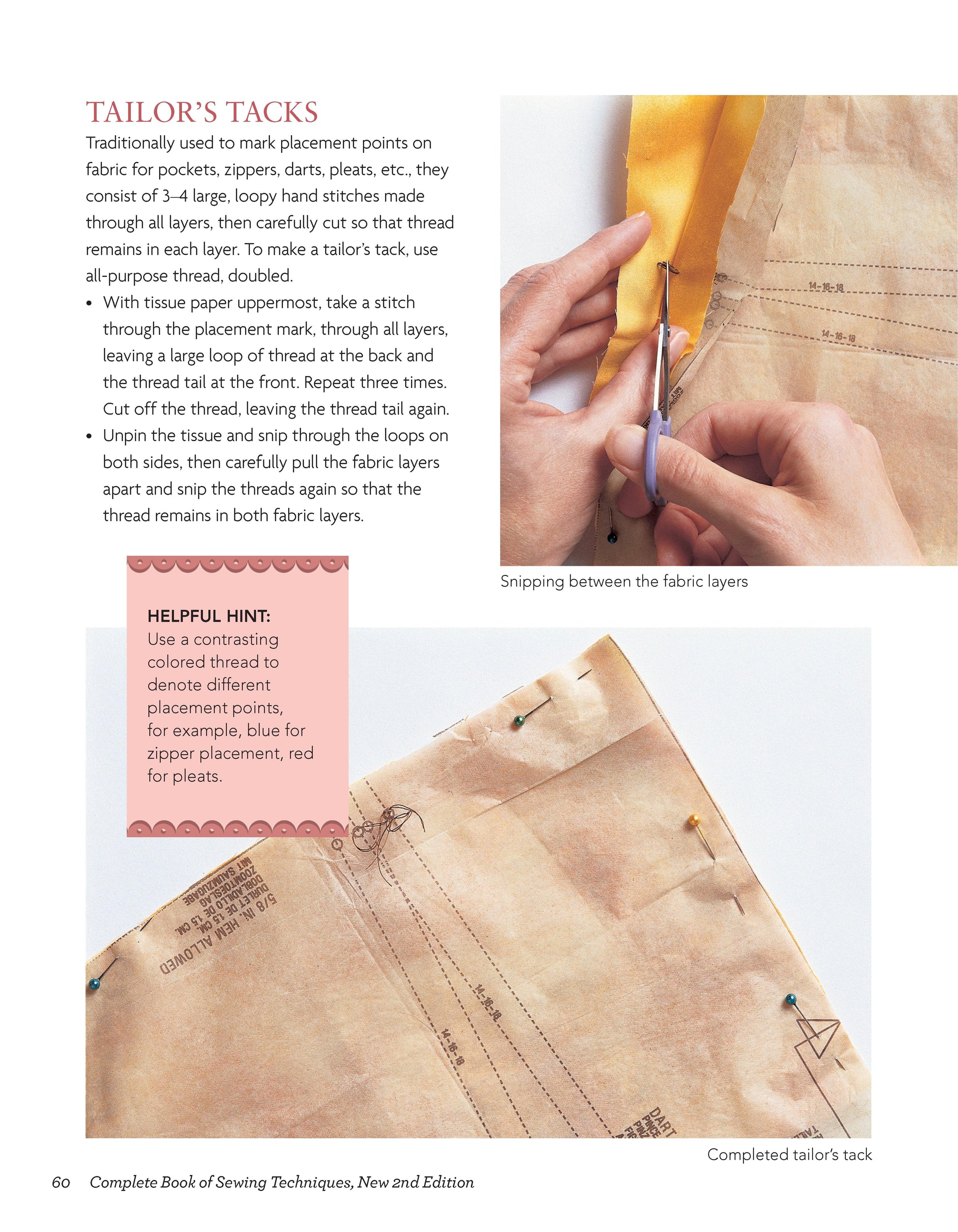 Complete Book of Sewing Techniques, New 2nd Edition – Fox Chapel ...