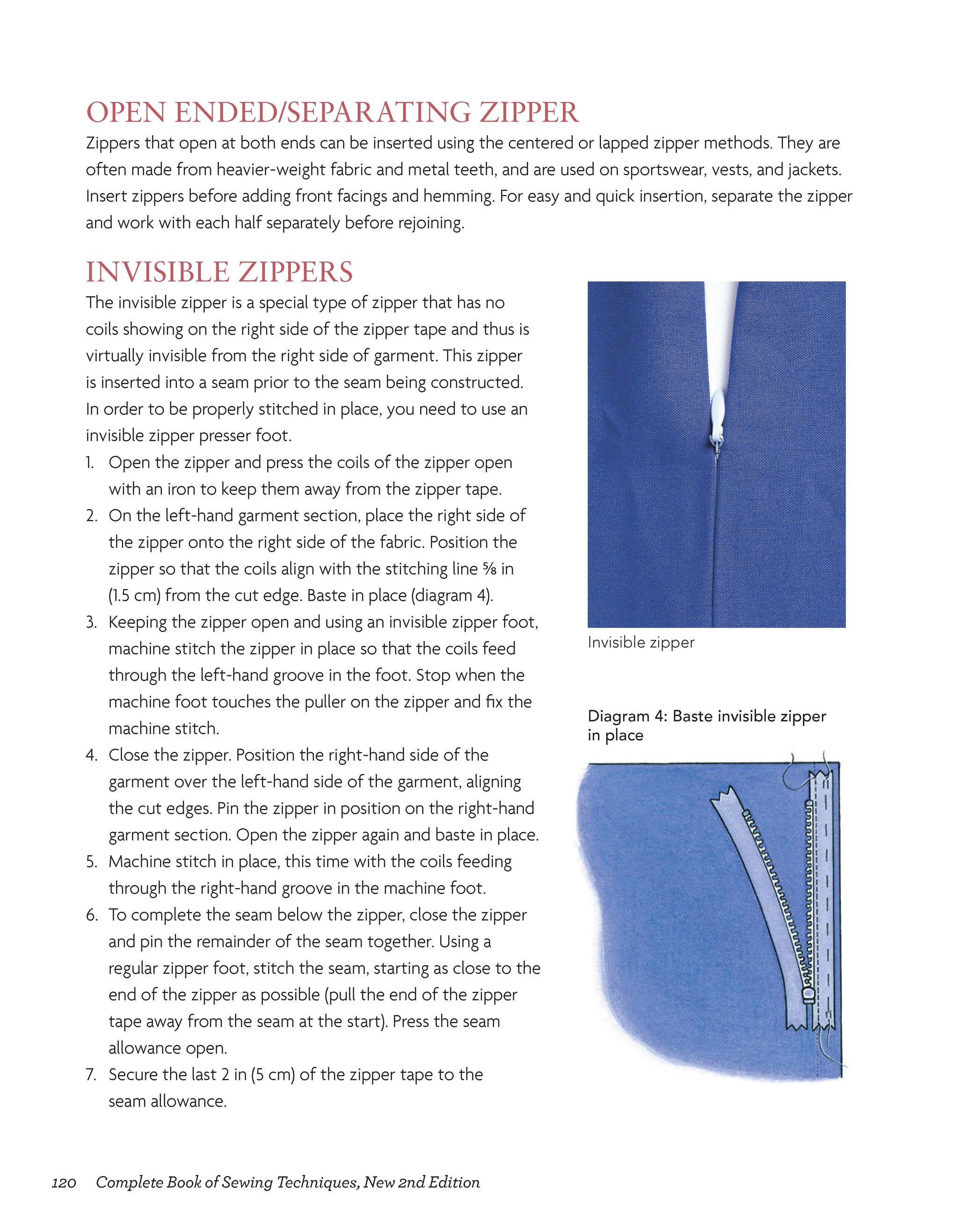 Complete Book of Sewing Techniques, New 2nd Edition – Fox Chapel ...