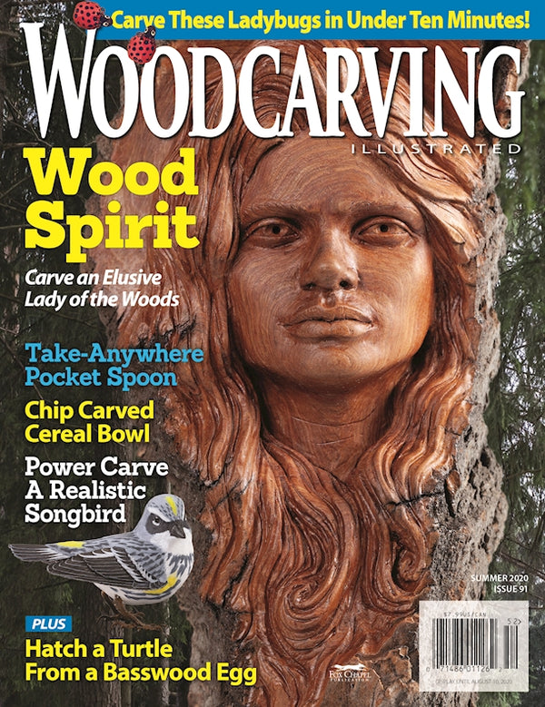 Woodcarving Illustrated Issue 91 Summer 2020 | Fox Chapel Publishing Co.